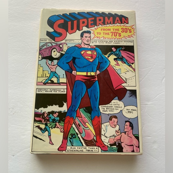 DC Comics | Other | Superman From The 3s To The 70s Hardcover Book Dc ...